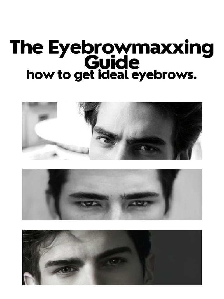 Eyebrow Maxxing: Achieving Ideal Shapes | PDF | Eyebrow