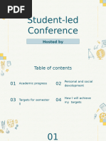 Student-Led Conference Template | PDF