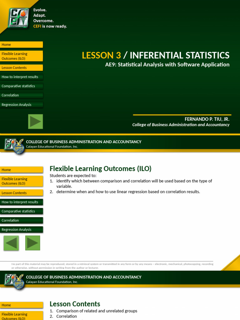 AE9 Module 3 | PDF | Statistics | Student's T Test