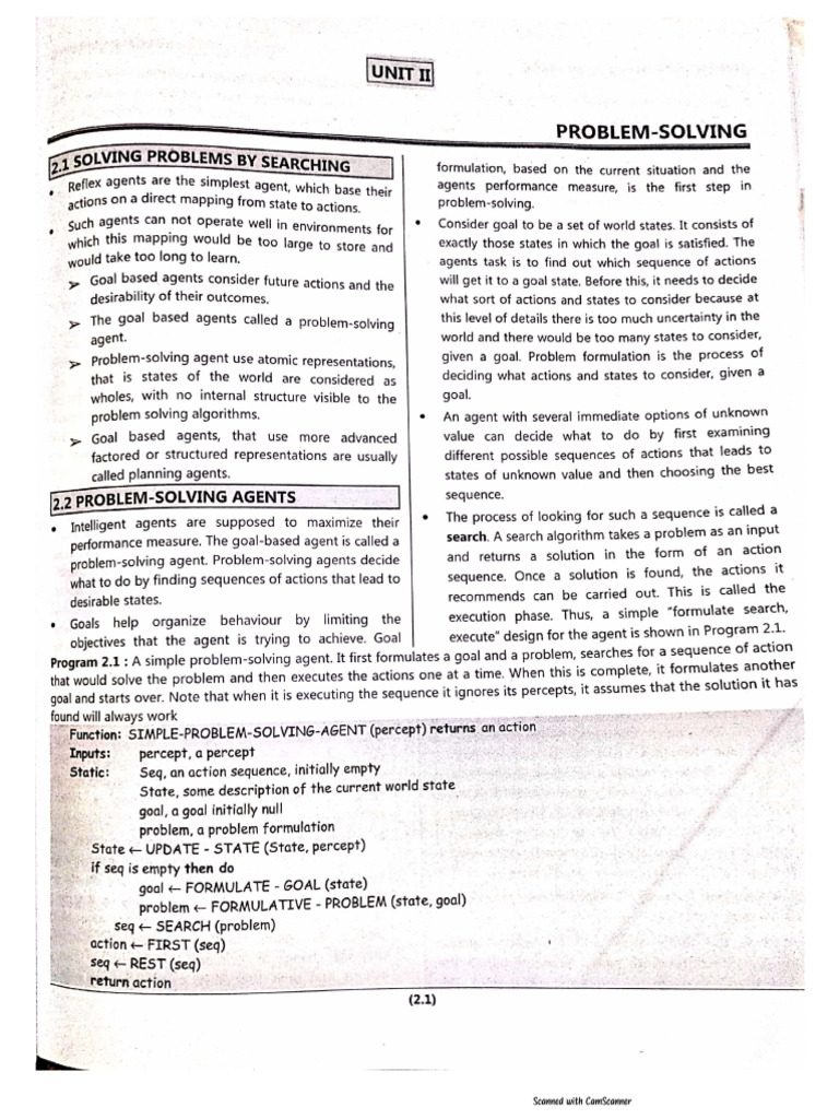 Ai Unit-2 | PDF