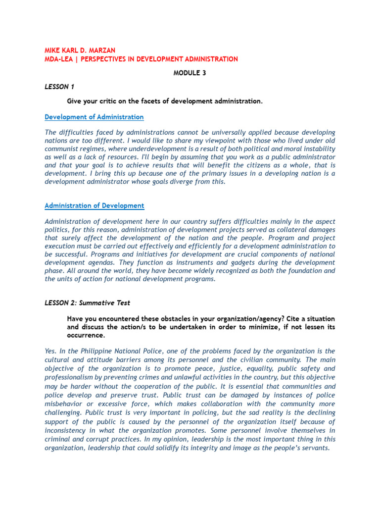 MODULE 3 | PDF | Social Psychology | Justice