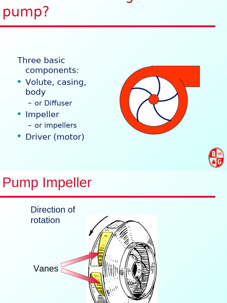Overview of Centrifugal Pump Components | PDF | Pump | Continuum Mechanics