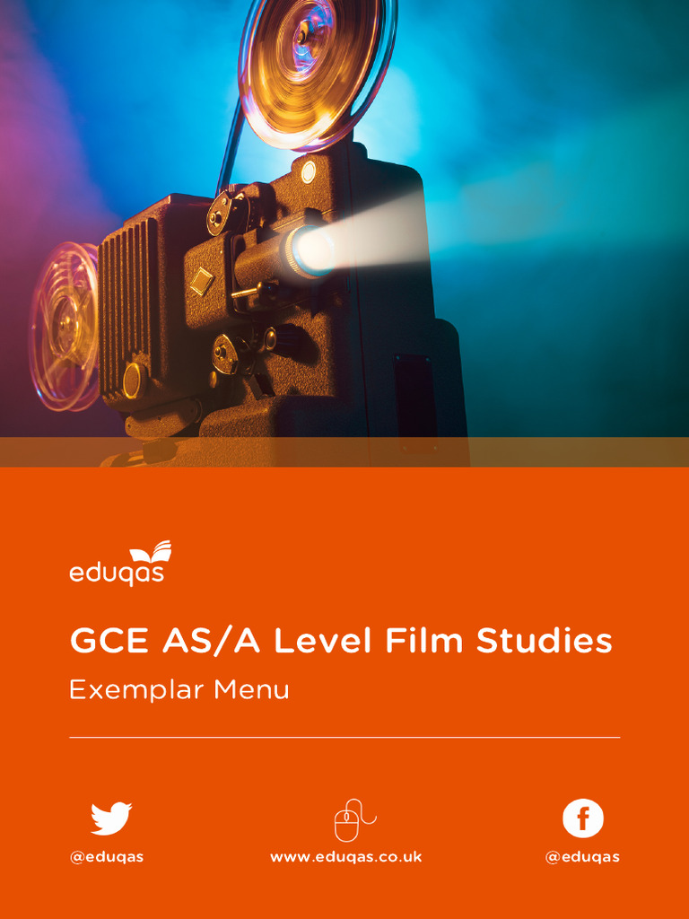 Gce As A Level Film Studies Exemplar Menu | PDF | Qualifications