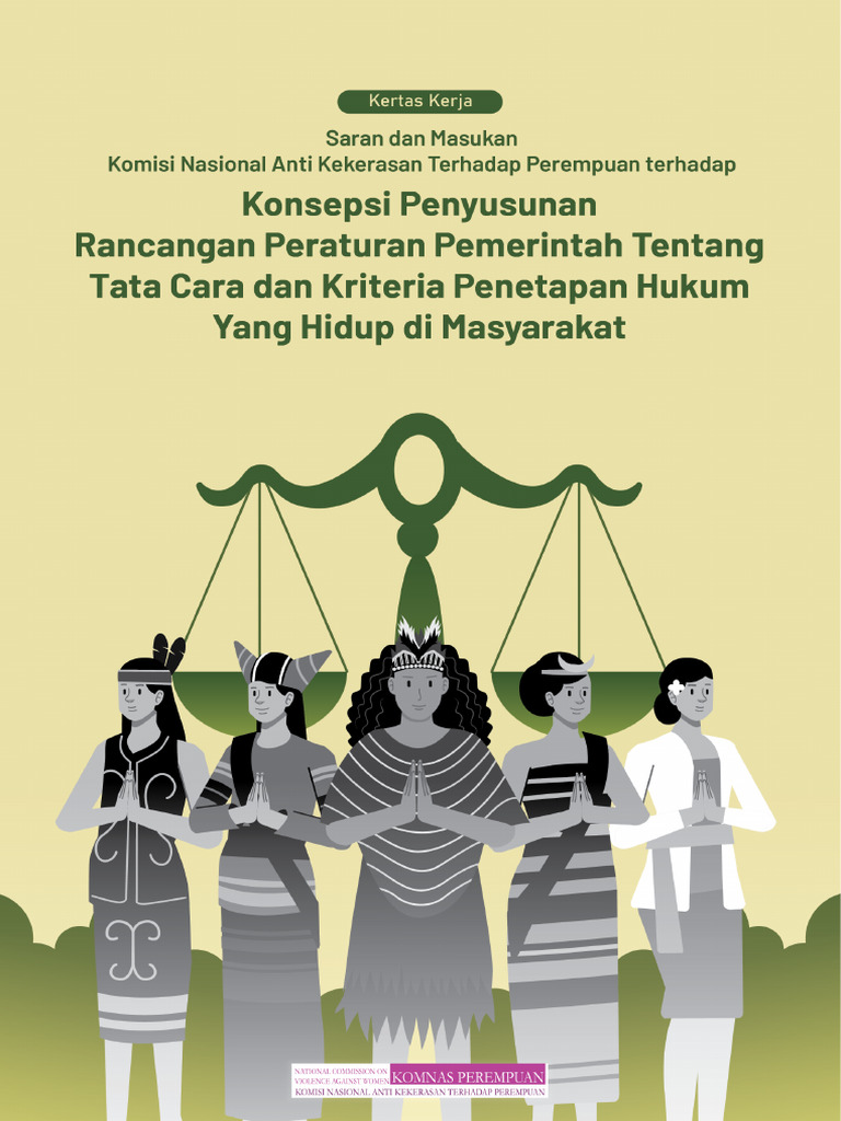Saran Dan Masukan Terhadap Konsepsi Penyusunan Rancangan Peraturan ...