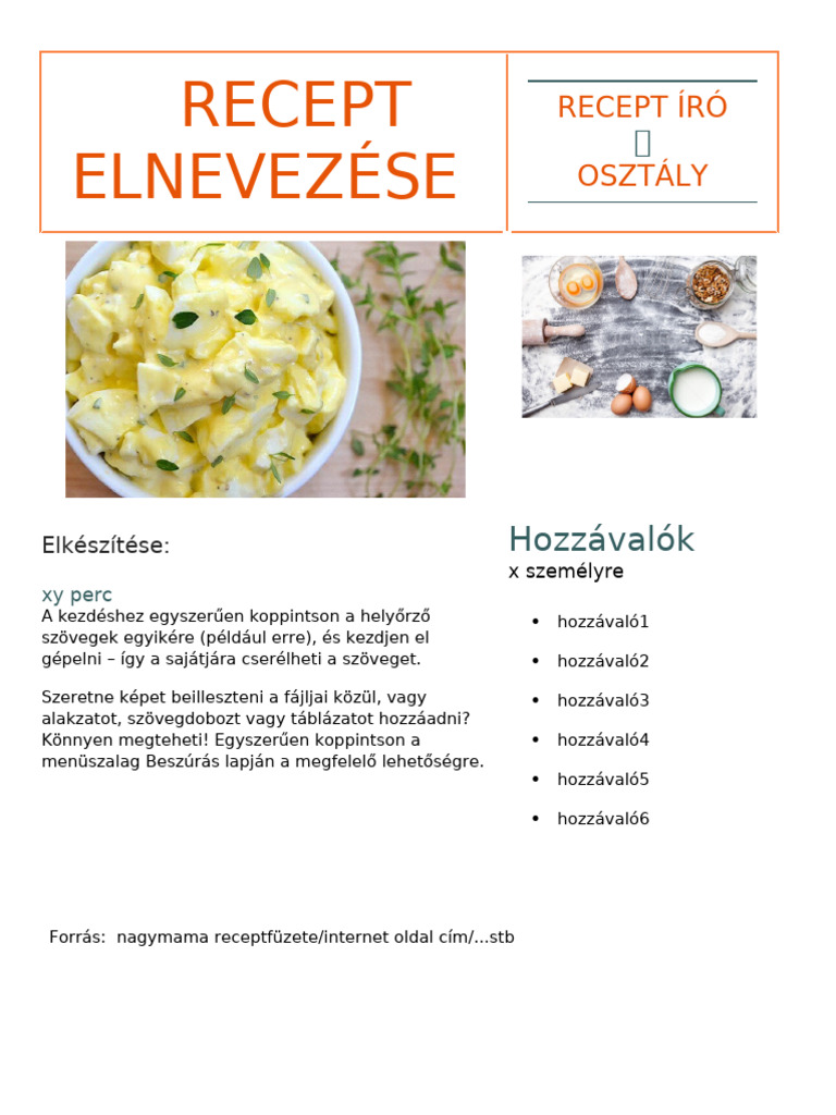 recept_sablon | PDF
