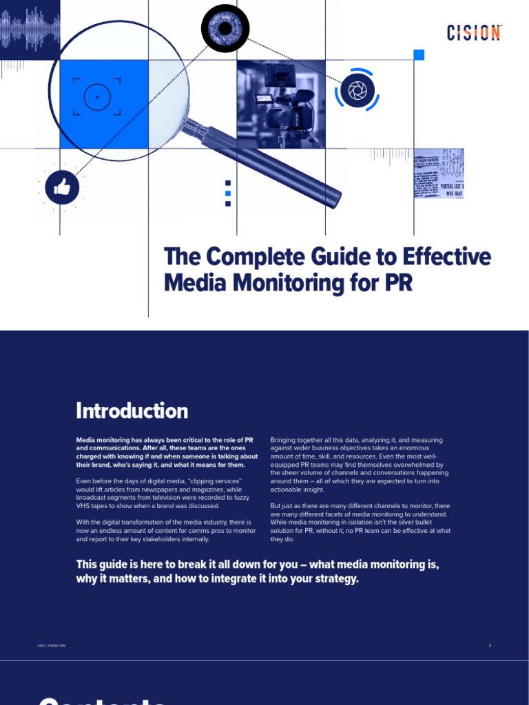 2024 Guide To Effective Media Monitoring PR | PDF | Mass Media | Brand