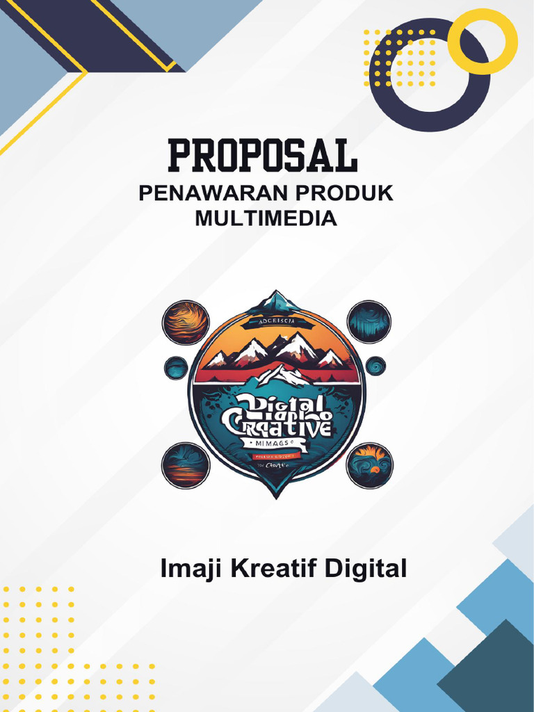 Proposal Penawaran Produk Multimedia | PDF