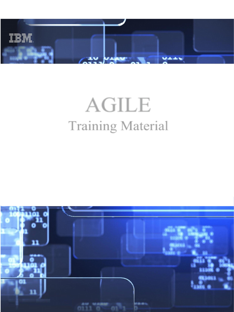 Agile IBM Template | PDF | Scrum (Software Development) | Agile ...