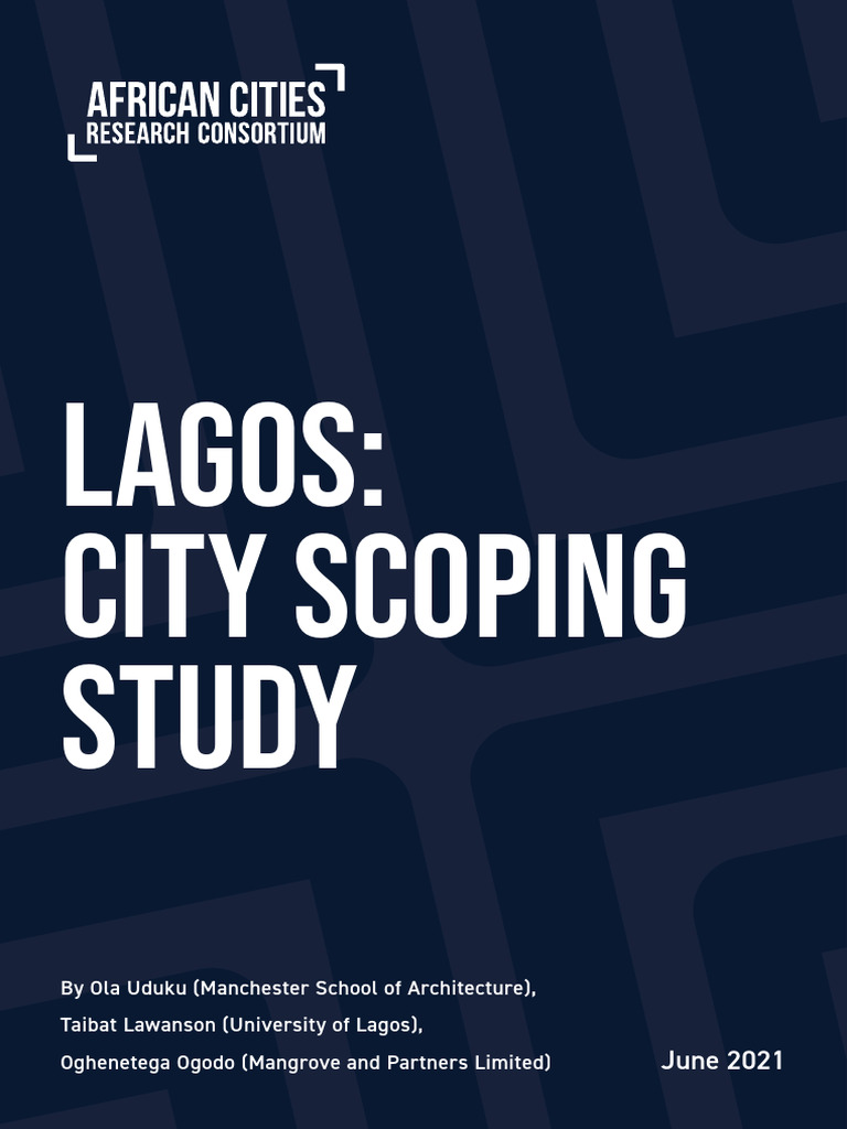 ACRC Lagos City-Scoping-Study | PDF | Nigeria | Human Migration
