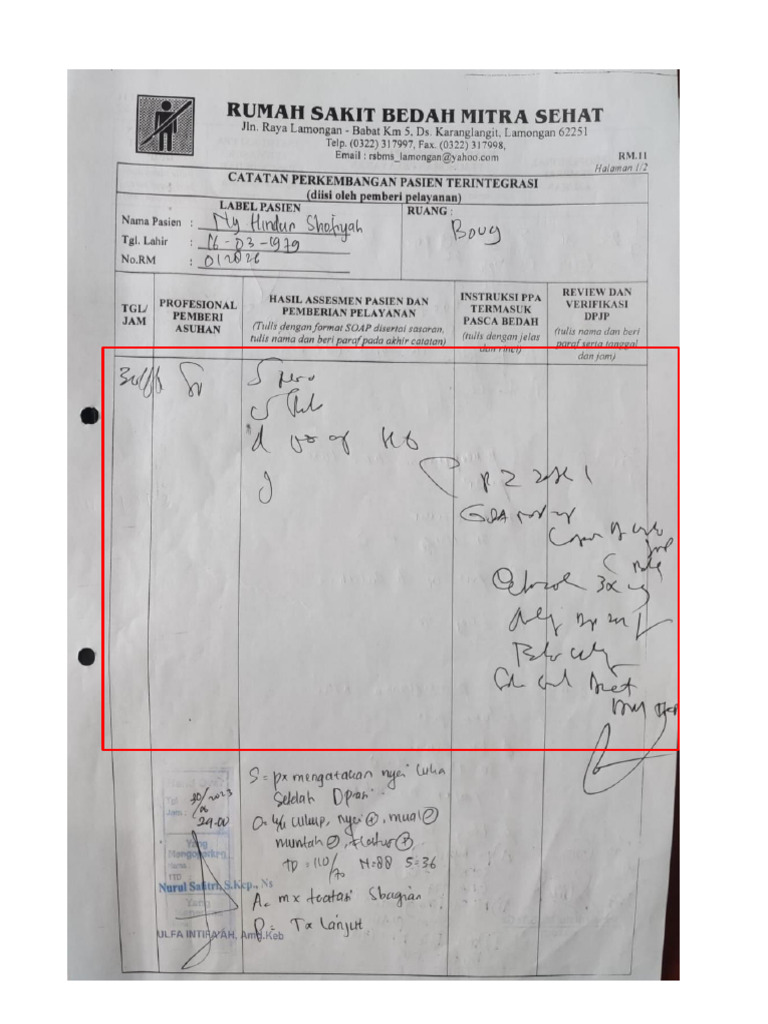 Akp 3.1 Ep 3 Penetapan DPJP Utama-2 | PDF
