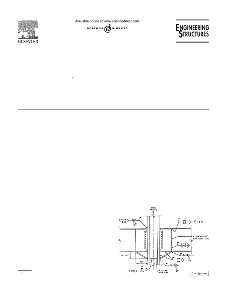 2003-Cyclic seismic testing of steel moment connections reinforced with ...