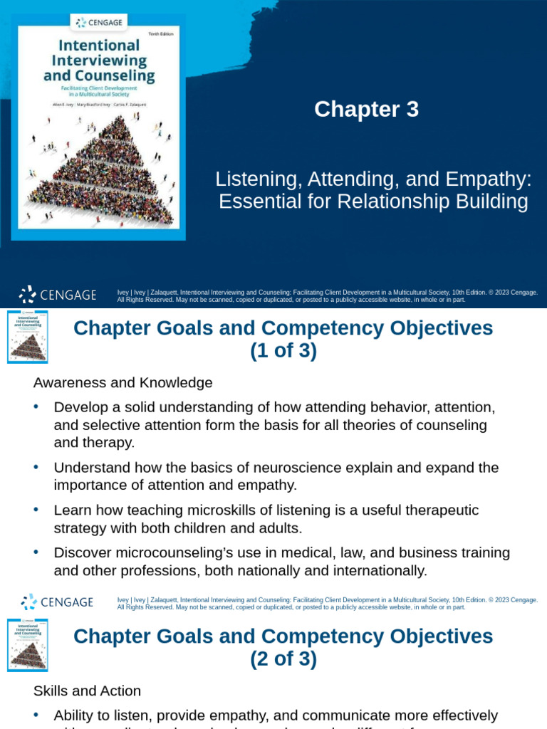 Understanding Attending Behavior in Counseling | PDF | Empathy | Body ...