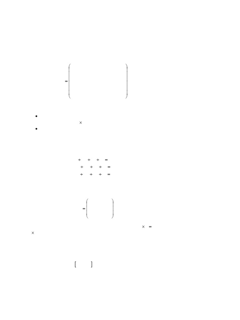 MATRICES Intro Topic 3 | PDF | Matrix (Mathematics) | Mathematical Objects