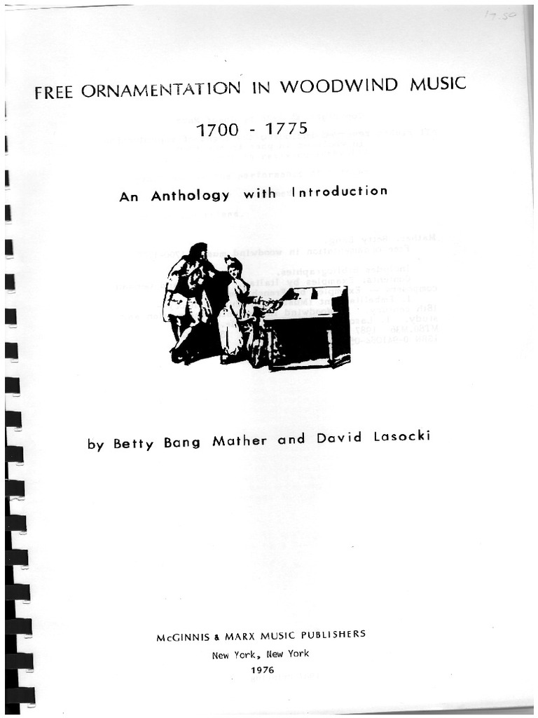 Ornamentation in WW Music | PDF