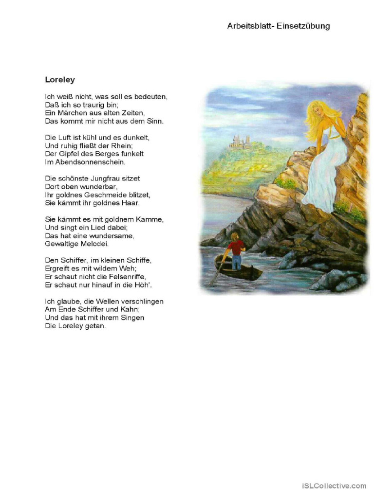 Arbeitsblatt-Loreley-Arbeitsblatter 22273 2 | PDF