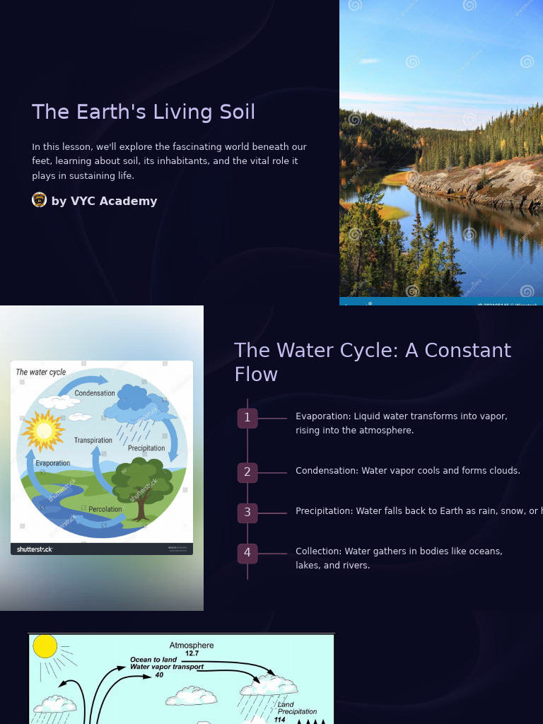 The Earths Living Soil | PDF | Soil | Plant Nutrition