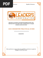 IGCSE Qualitative Analysis Guide Sheet | PDF | Precipitation (Chemistry ...