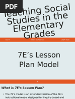 Inquiry-Based Learning Model (7es) and RPMS-Cot Indicators | PDF ...