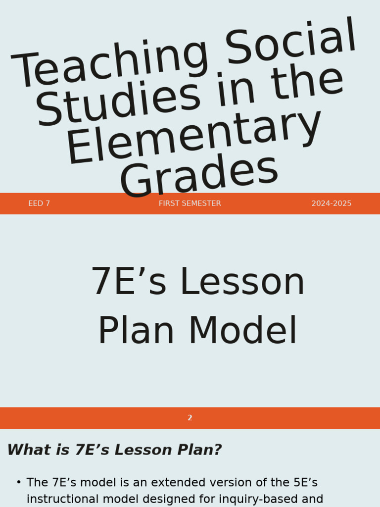 7Es-Lesson-Plan | PDF | Learning | Teachers