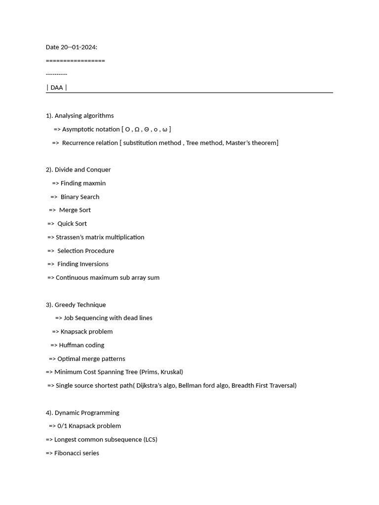 20-01-2024 | PDF | Theoretical Computer Science | Computer Programming