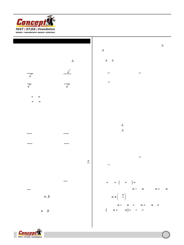 MATHS Point & Straight Line | PDF | Triangle | Area