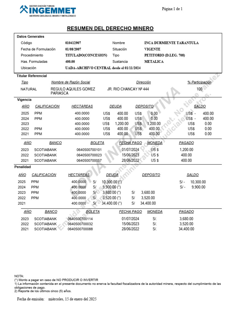 YAUCA | PDF | Dinero | Economias