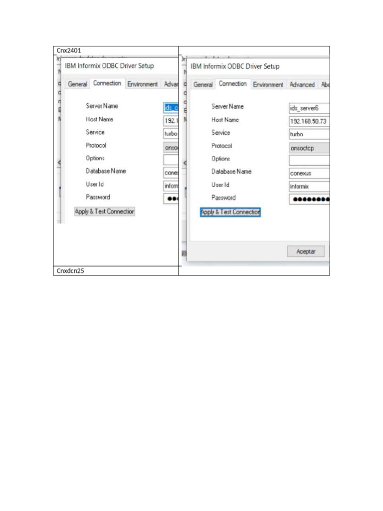 COnfiguracion ODBC Para Servidor Virtual | PDF