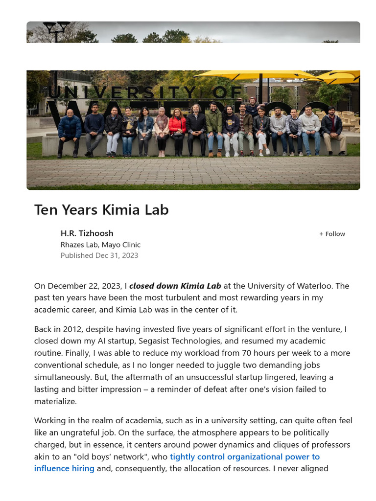 Ten Years of Kimia Lab | PDF | Pathology | Histopathology