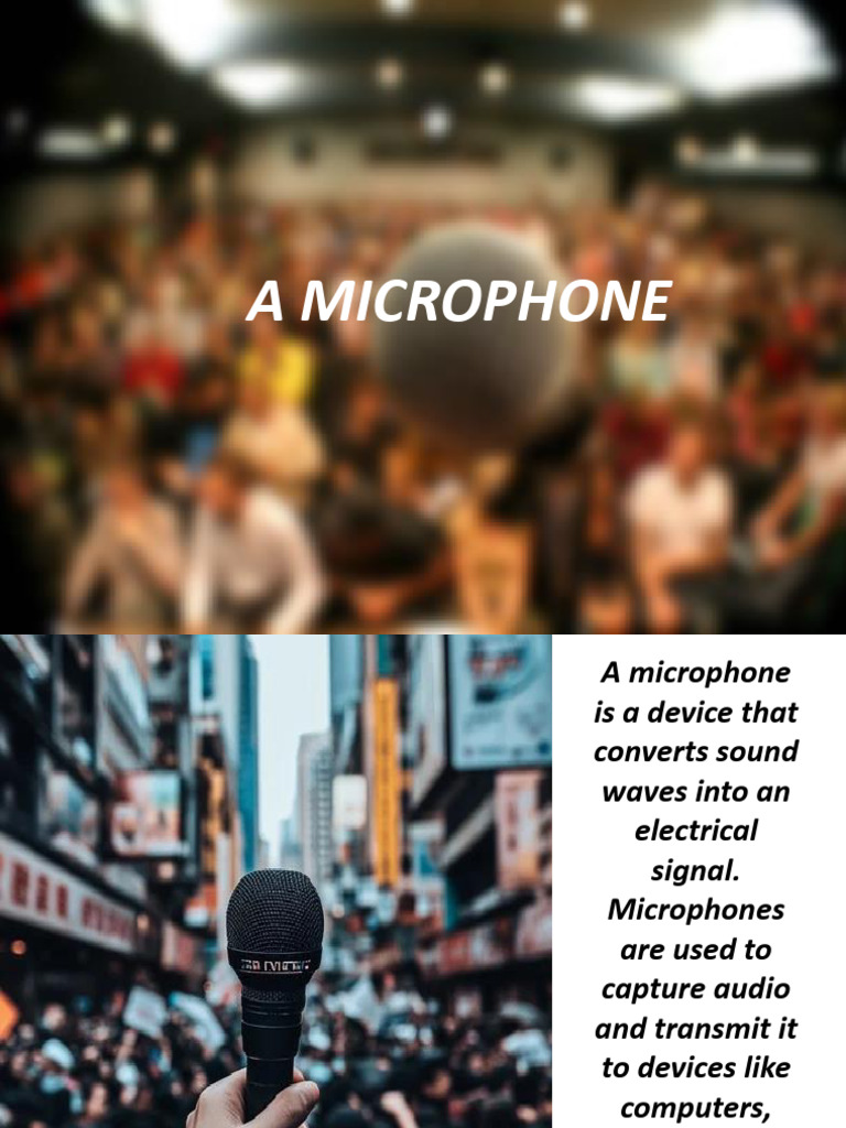 Microphone Design Principles - R Sai Rakshana | PDF