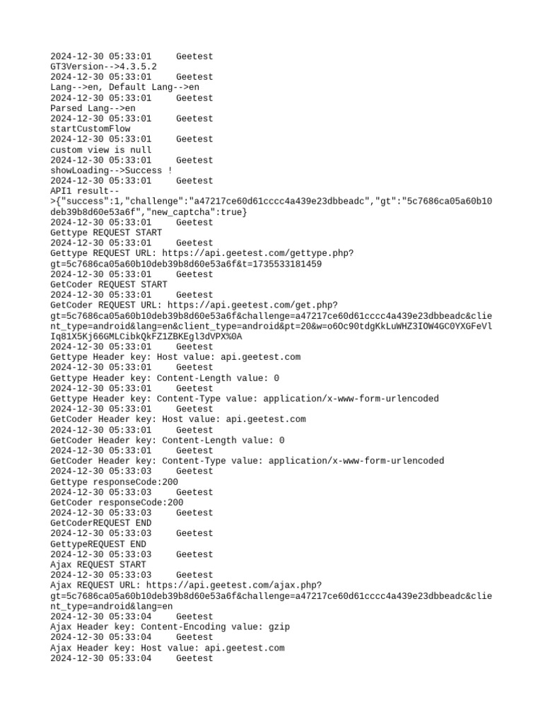 Sensebot Log | PDF | Http Cookie | Ajax (Programming)