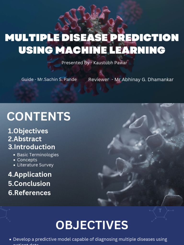 Multiple disease prediction | PDF | Machine Learning | Artificial ...