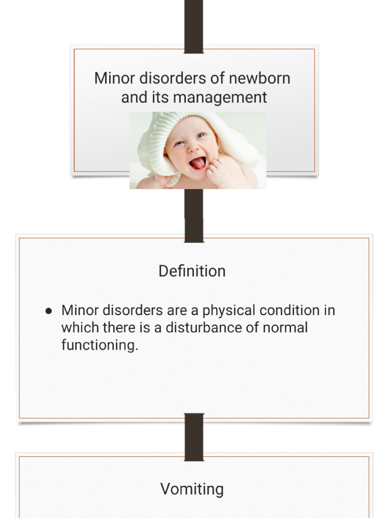 Minor Disorders Of Newborn And Its Management Pdf