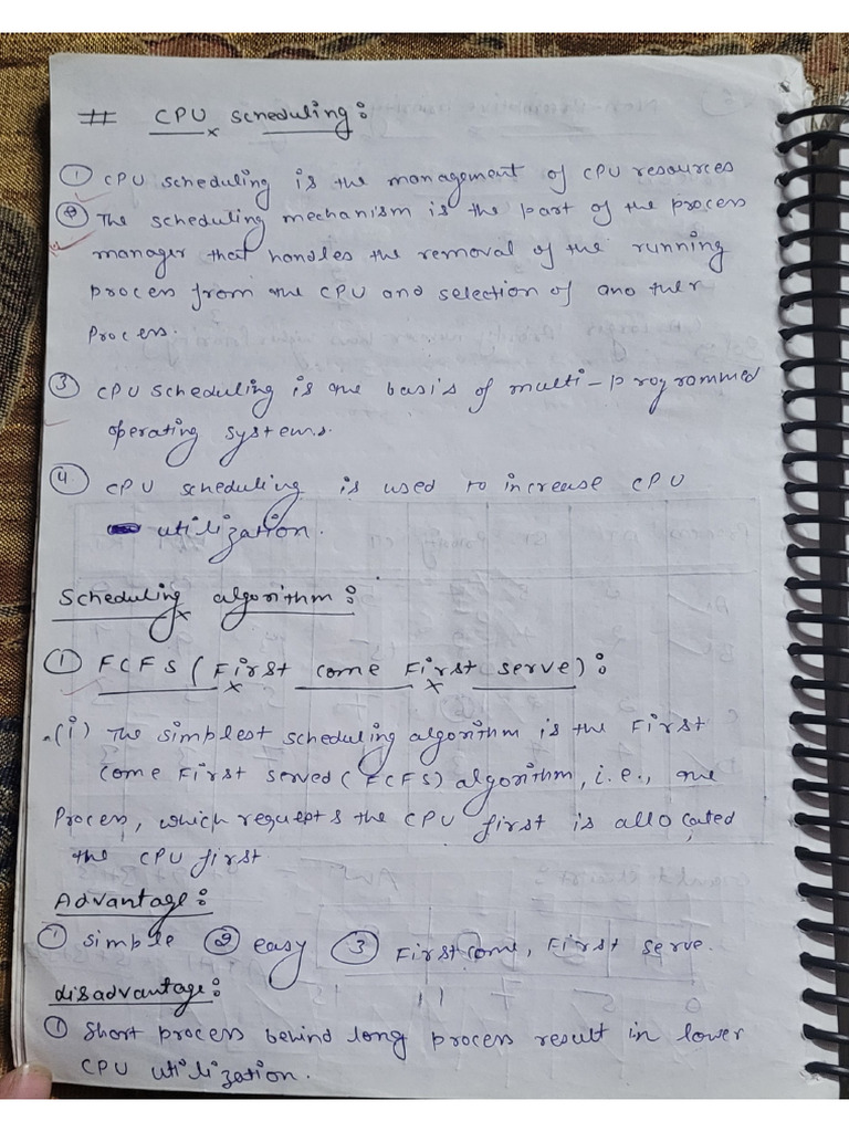 Operating System Unit 3 Numerical | PDF