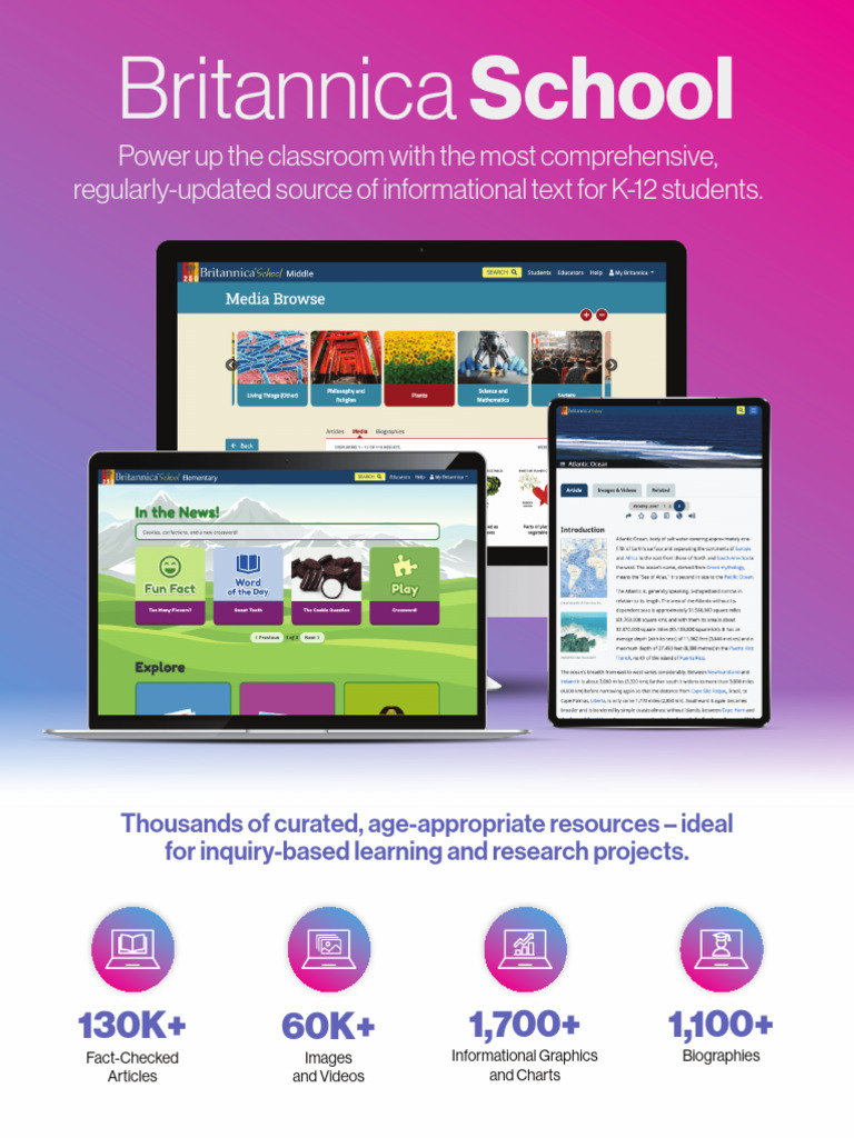 Britannica School Fact Sheet | PDF