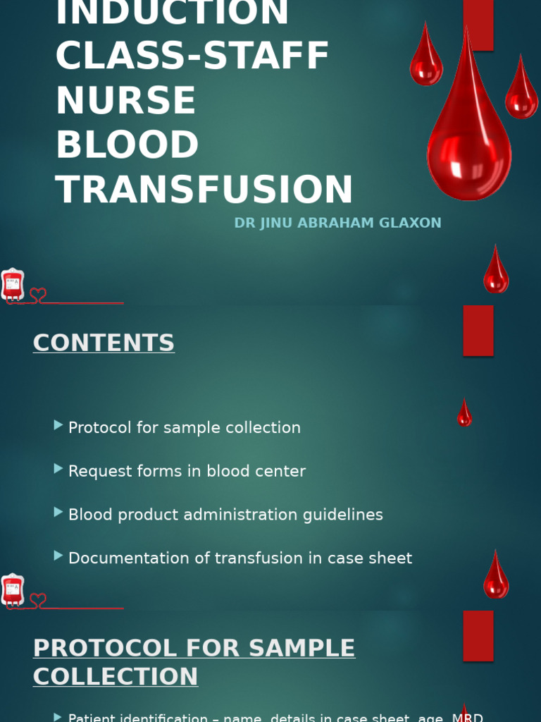 BLOOD Transfusion Guideline | PDF | Blood Transfusion | Blood Plasma