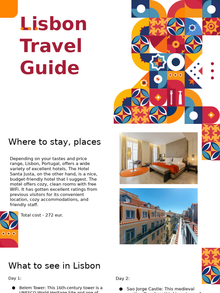 Lisbon Travel - The Right One | PDF | Lisbon | Cuisine