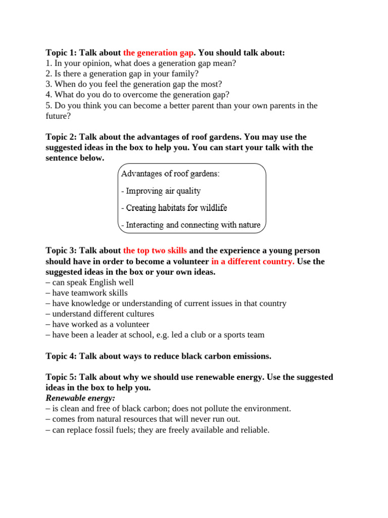 E11 - Speaking | PDF