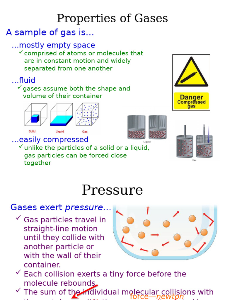 Chapter 5 (Gases) | PDF | Gases | Pascal (Unit)
