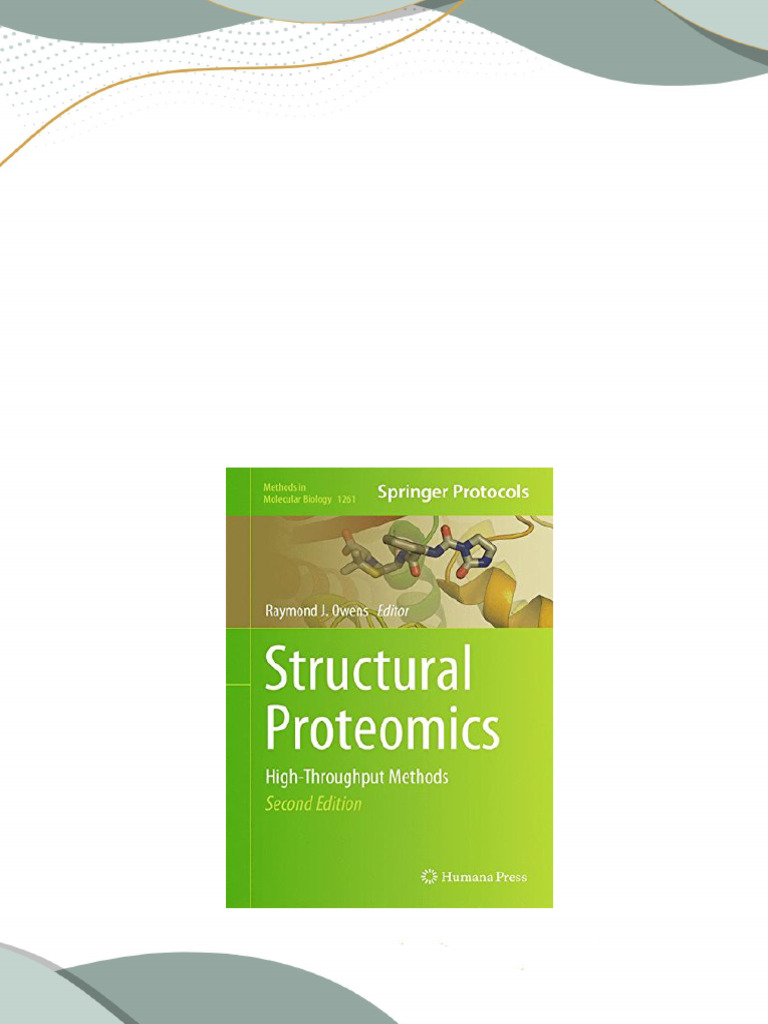 Full Download Structural Proteomics High Throughput Methods 2nd Edition ... Full Download Structural Proteomics High Throughput Methods 2nd Edition ...