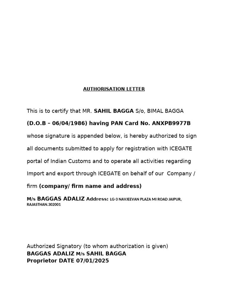 New Latest Icegate New Letter | PDF