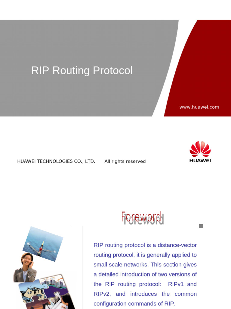 HC110111005 RIP Routing Protocol | PDF | Network Architecture | Network ...