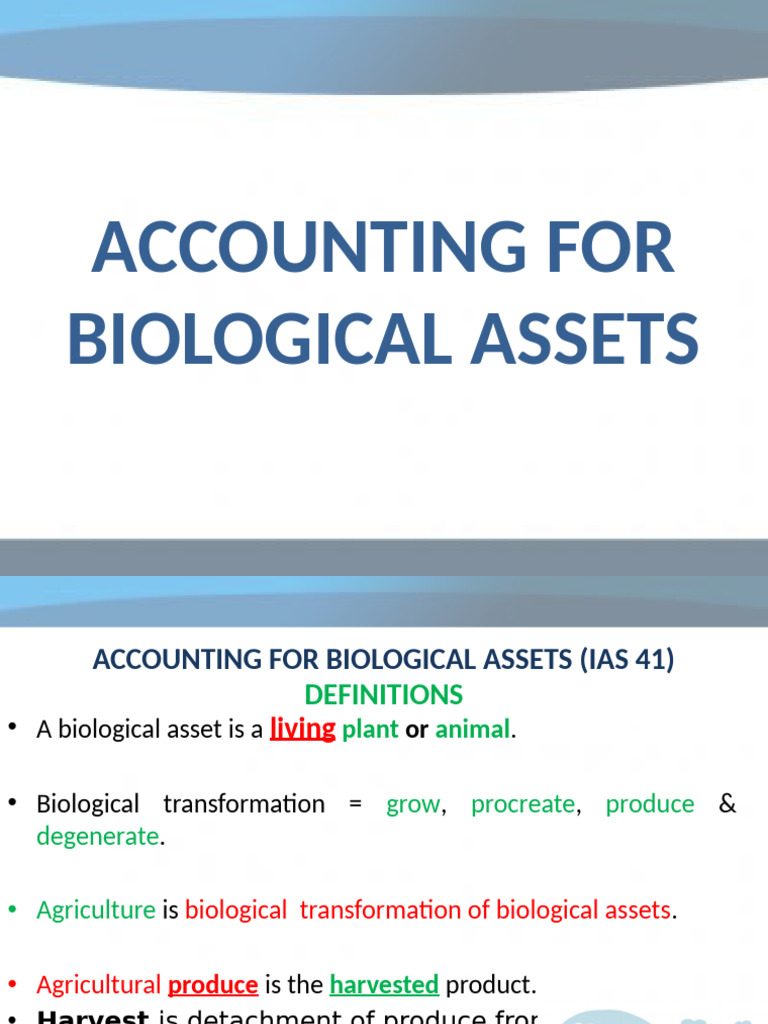 Biological Assets 25.9.24 | PDF | Fair Value | Plantation