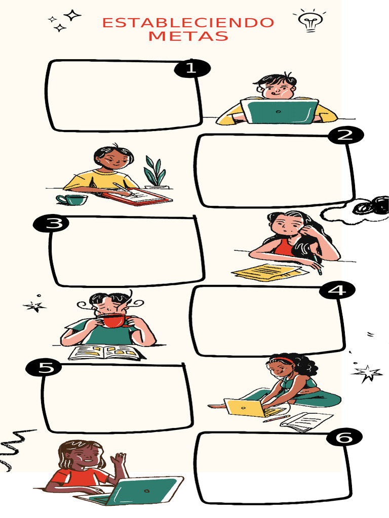 Infografía Estableciendo Metas | PDF