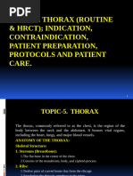 Chest | PDF | Thorax | Ct Scan