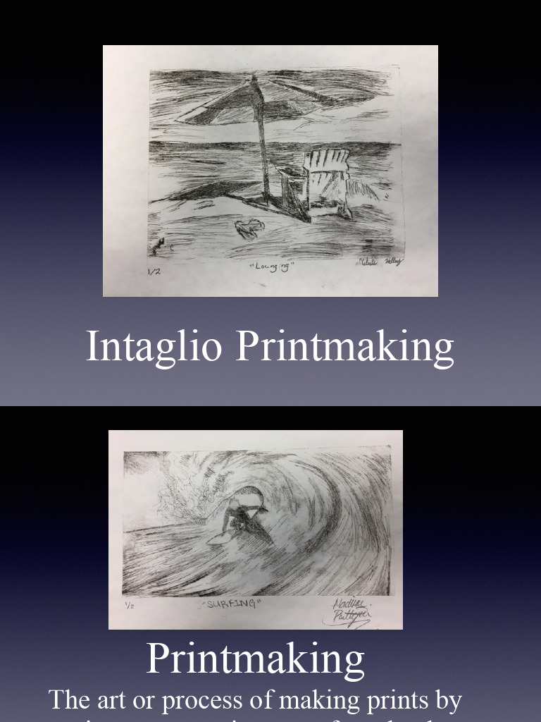 Intaglio Print Making History and Process | PDF