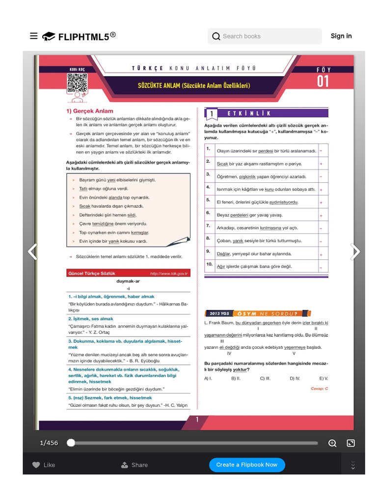 Fliphtml5-Com-tsyqb-ntyy-limit Tyt Turkce Konu Anlatim CA-... | PDF