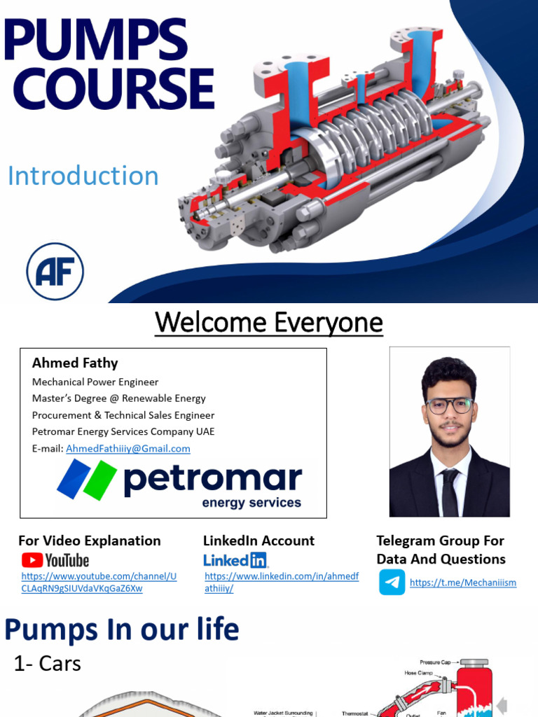 Centrifugal Pumps Course 1734716734 | PDF | Pump | Bearing (Mechanical)