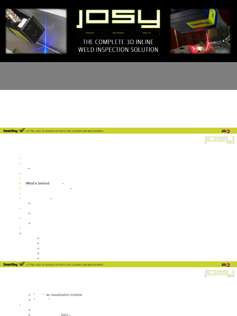 SmartRay Weld Inspection Training Guide | PDF | Laser | Electromagnetic ...