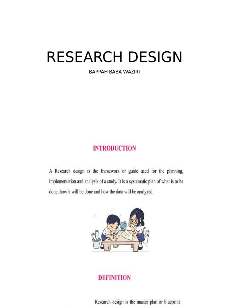Research Design | PDF