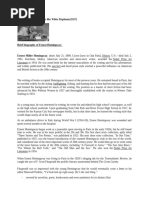 Hemingway's "Hills Like White Elephants" Analysis | PDF | Ernest Hemingway